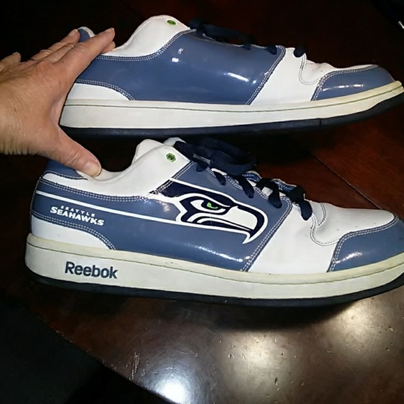 Reebok | Shoes | Mens Seattle Seahawks Nfl Sneakers | Poshmark